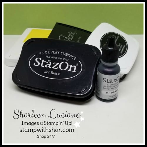 StazOn Ink Pad Tip - Stamp with Shar